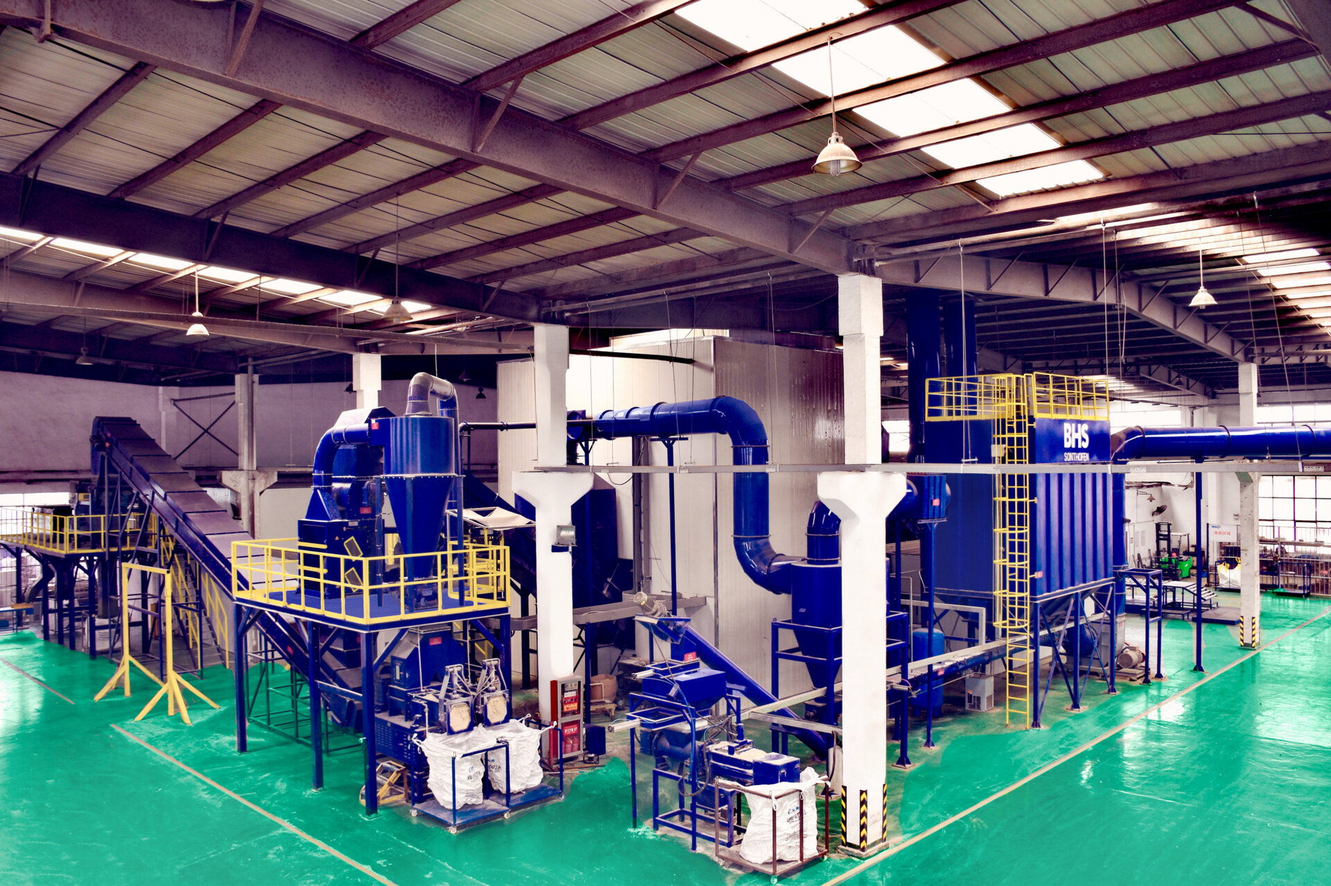 Nos success stories dans le secteur d'activité Technique de recyclage BHS